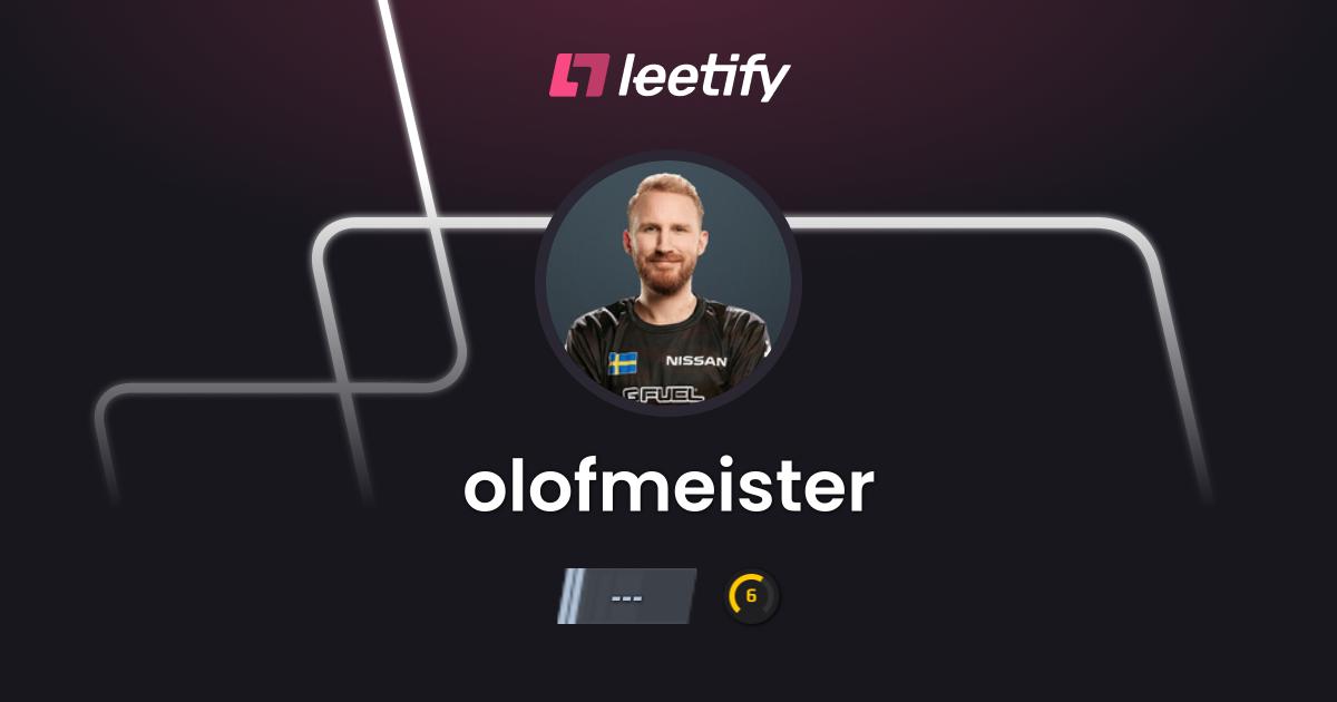 olofmeister - CS2 Stats and Player Profile - Leetify