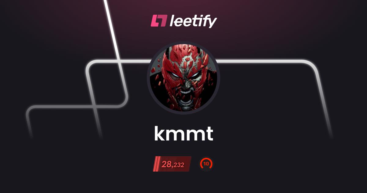 kmmt - CS2 Stats and Player Profile - Leetify