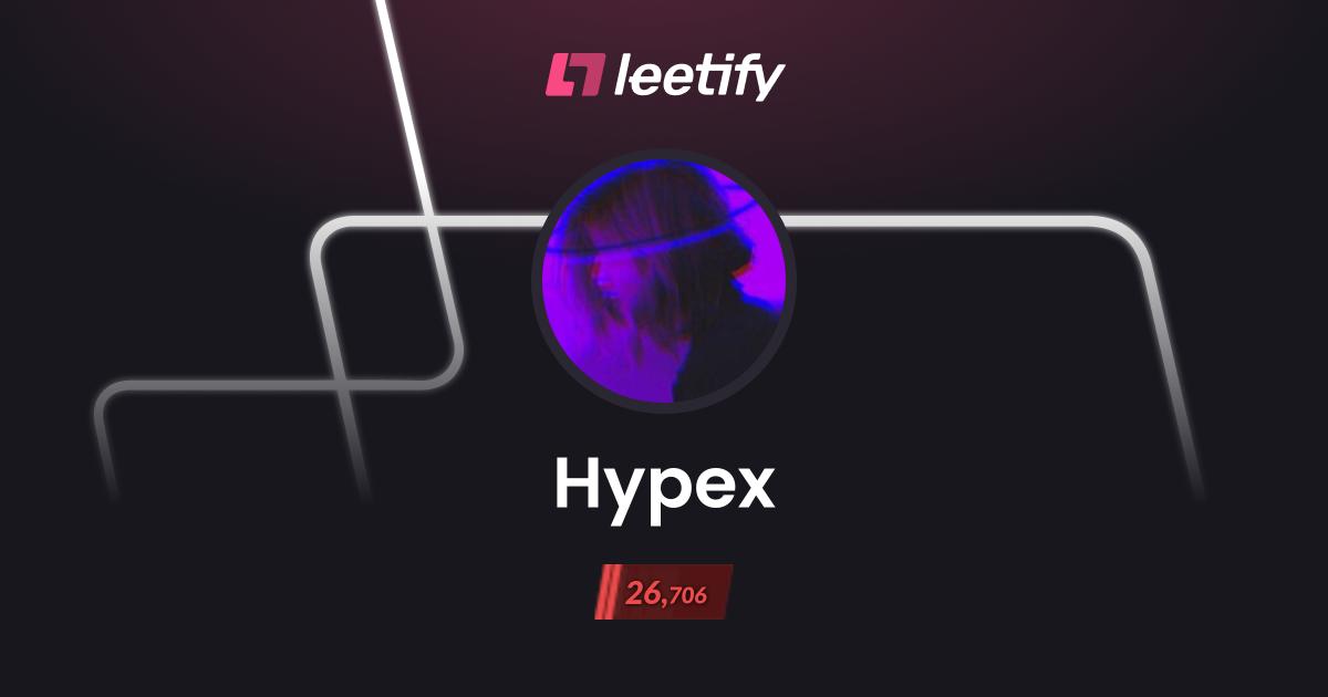 Hypex - CS2 Stats and Player Profile - Leetify