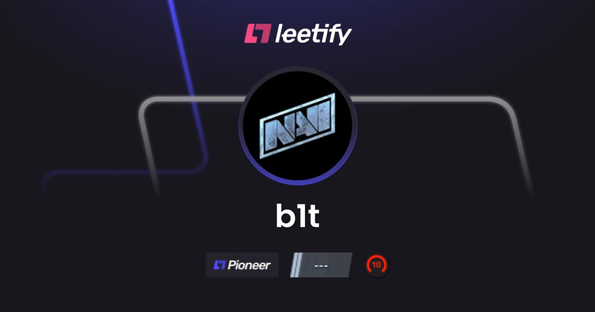 b1t - CS2 Stats and Player Profile - Leetify