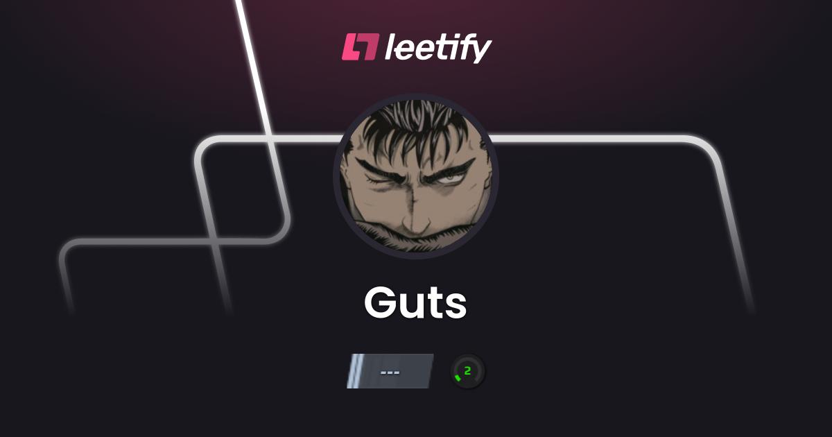 Guts - CS2 Stats and Player Profile - Leetify