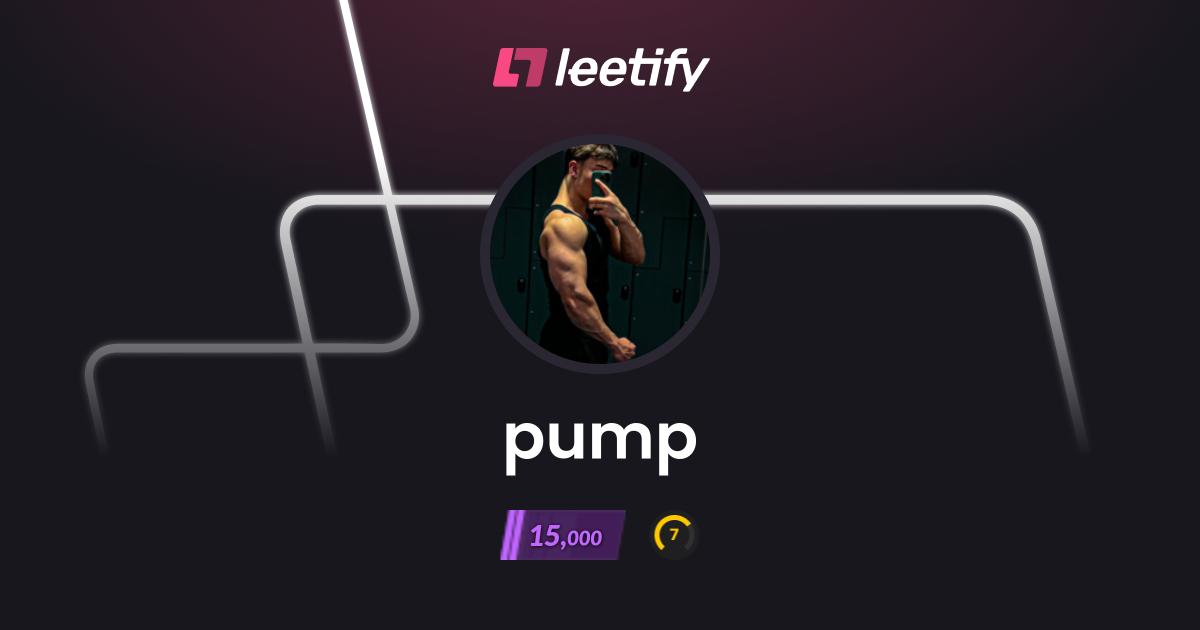 pump - CS2 Stats and Player Profile - Leetify
