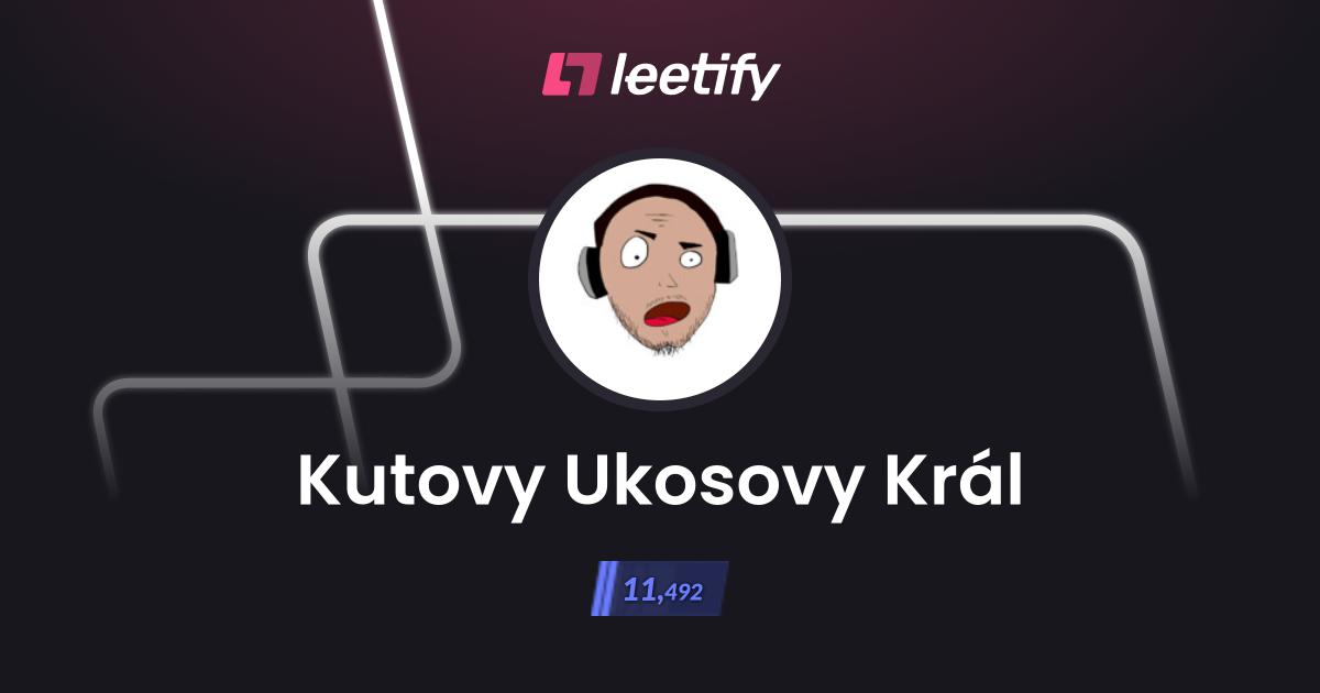 Kutovy Ukosovy Král - CS2 Stats and Player Profile - Leetify