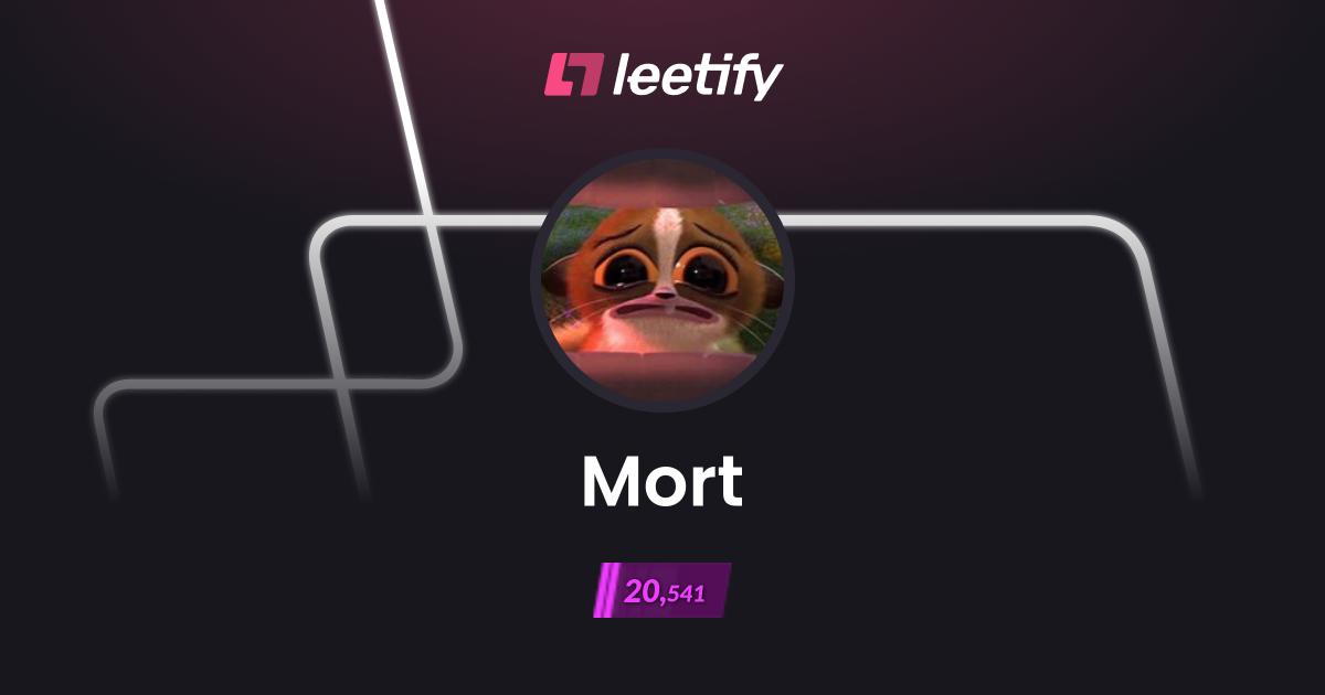 Mort - CS2 Stats and Player Profile - Leetify