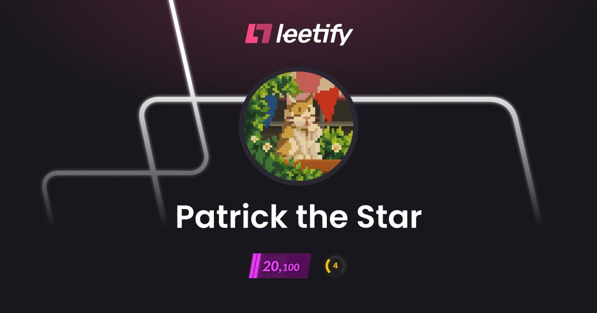 Patrick the Star - CS2 Stats and Player Profile - Leetify