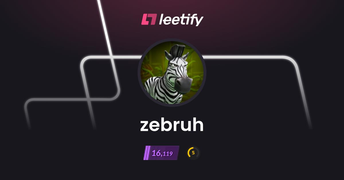 zebruh - CS2 Stats and Player Profile - Leetify
