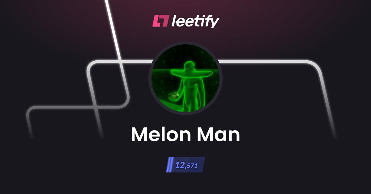 Melon Man - CS2 Stats and Player Profile - Leetify