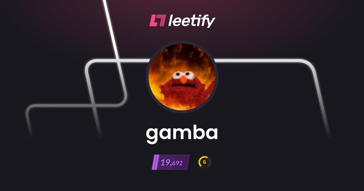 gamba - CS2 Stats and Player Profile - Leetify