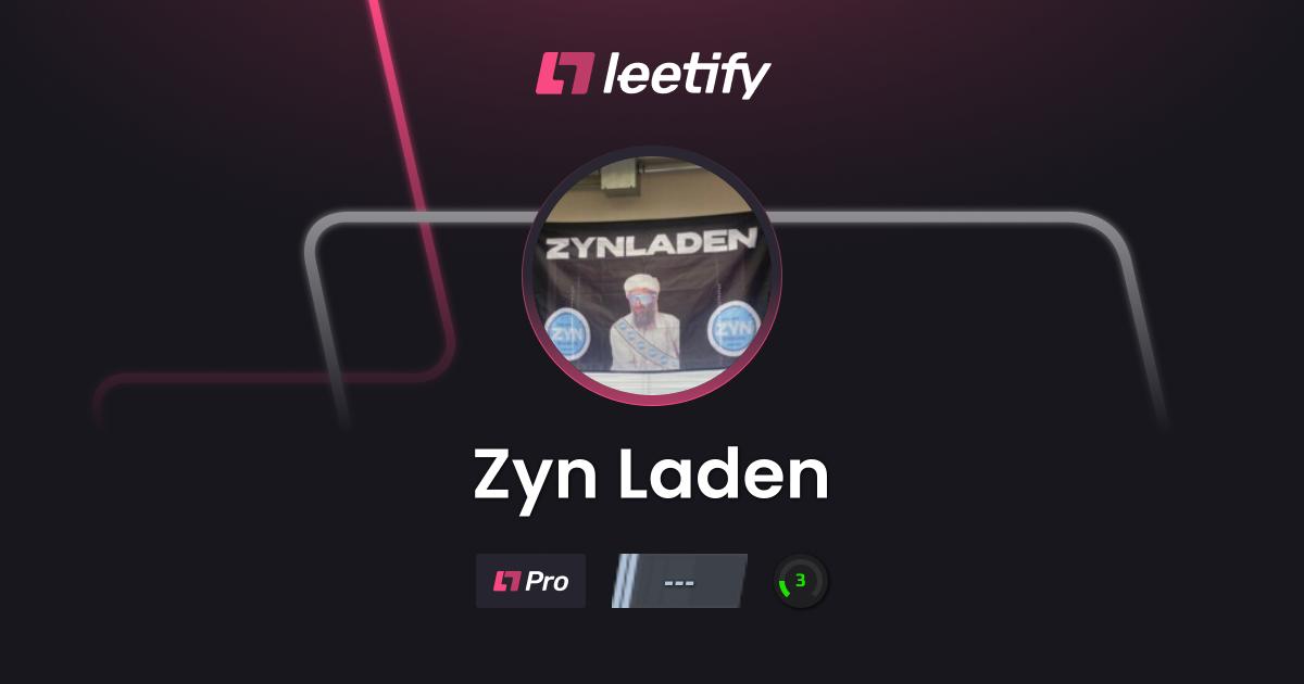 Zyn Laden - CS2 Stats and Player Profile - Leetify