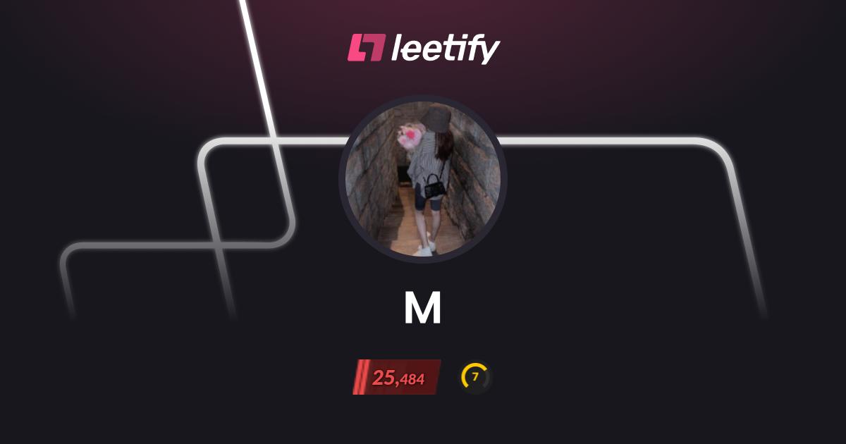 M - CS2 Stats and Player Profile - Leetify