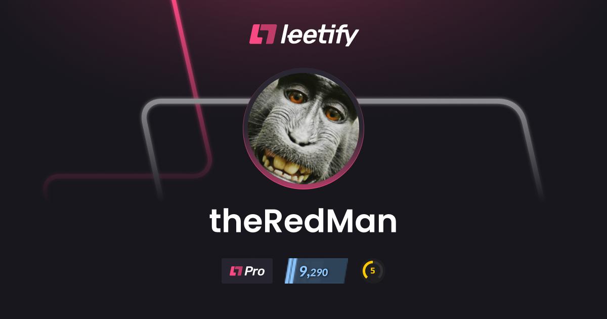 theRedMan - CS2 Stats and Player Profile - Leetify