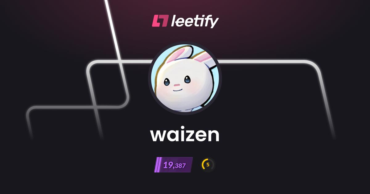 waizen - CS2 Stats and Player Profile - Leetify