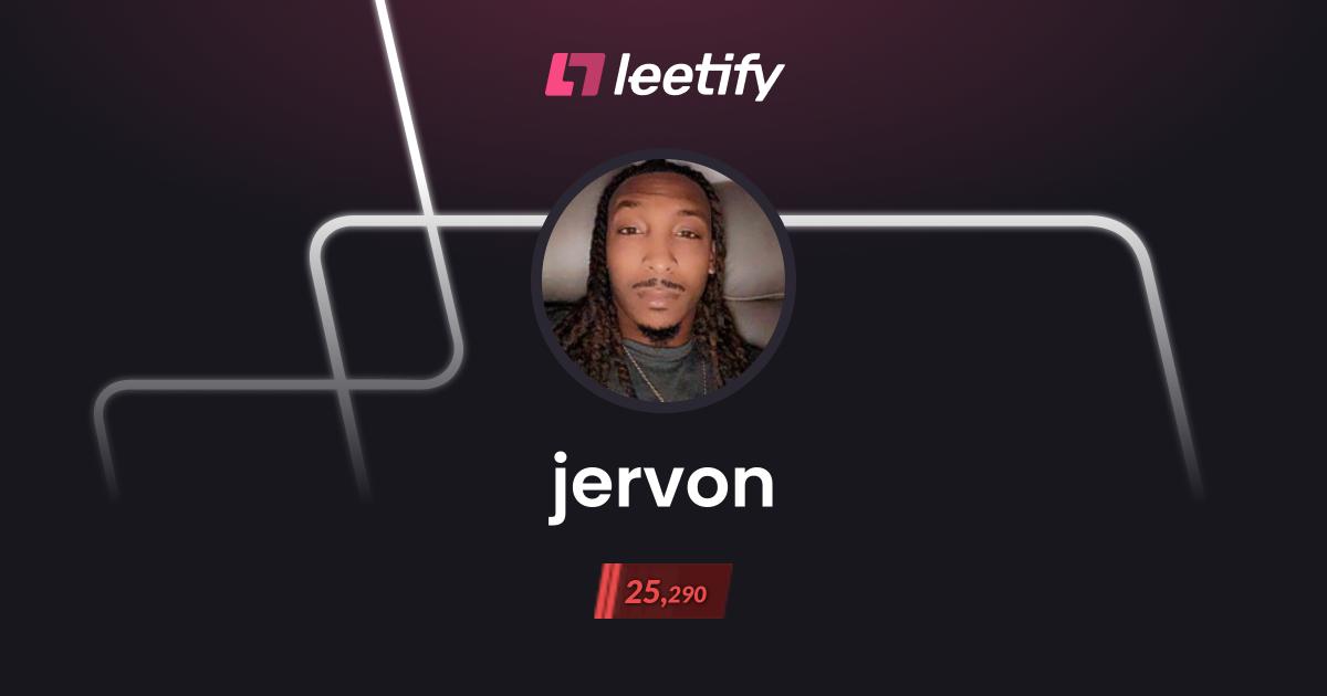 jervon - CS2 Stats and Player Profile - Leetify