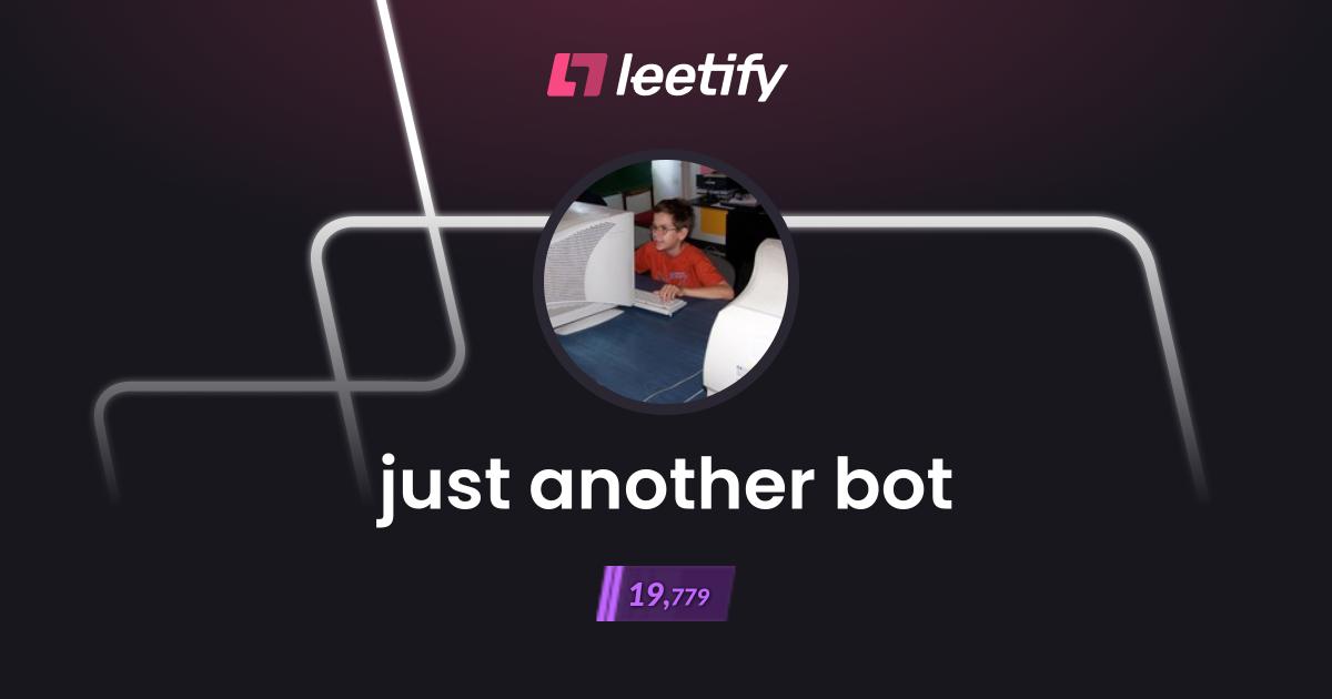 just another bot - CS2 Stats and Player Profile - Leetify