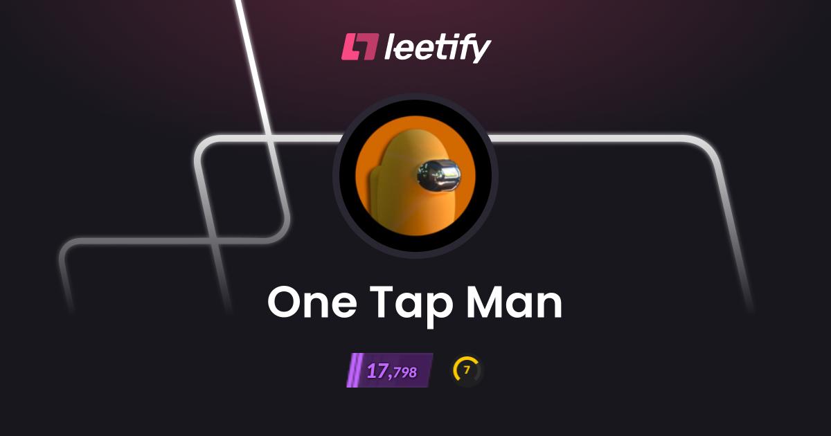 One Tap Man - CS2 Stats and Player Profile - Leetify