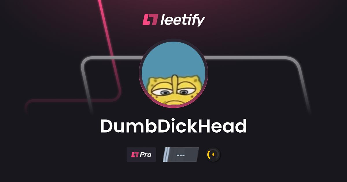 DumbDickHead - CS2 Stats and Player Profile - Leetify