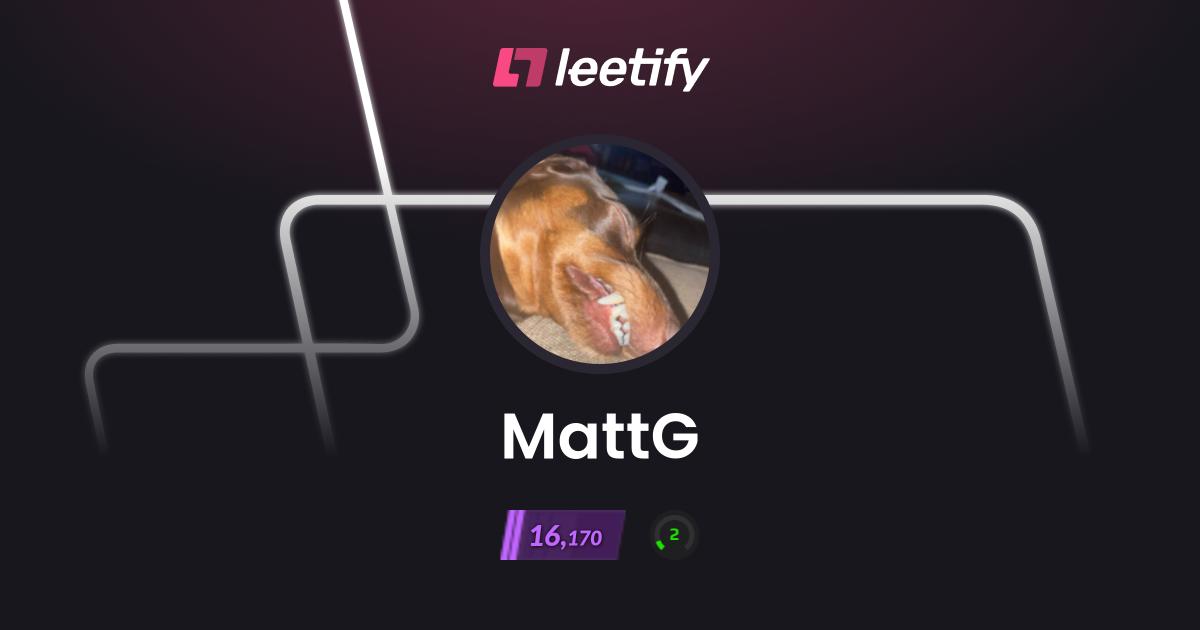 MattG - CS2 Stats and Player Profile - Leetify