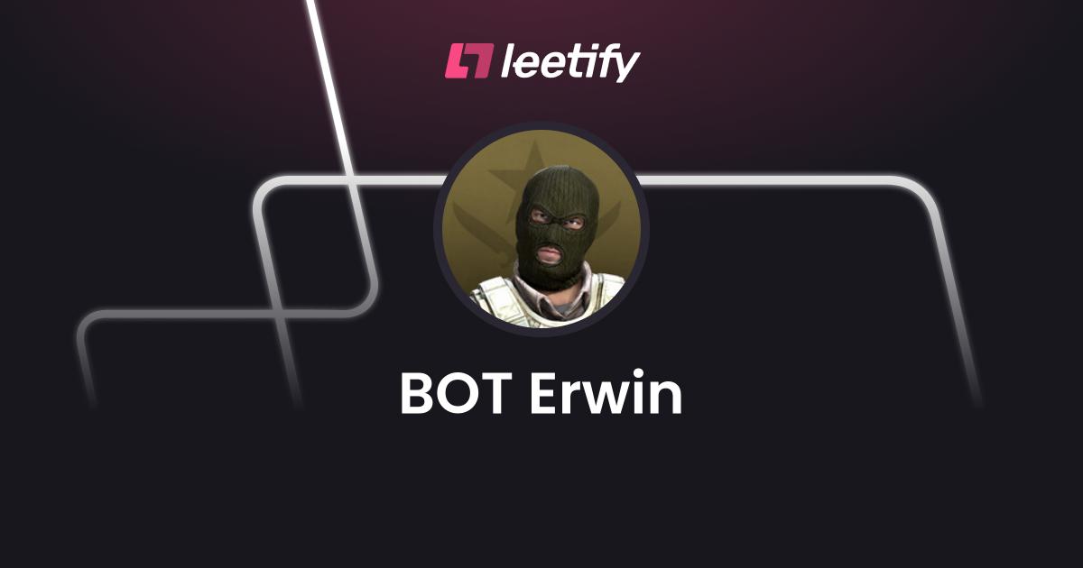 BOT Erwin - CS2 Stats and Player Profile - Leetify