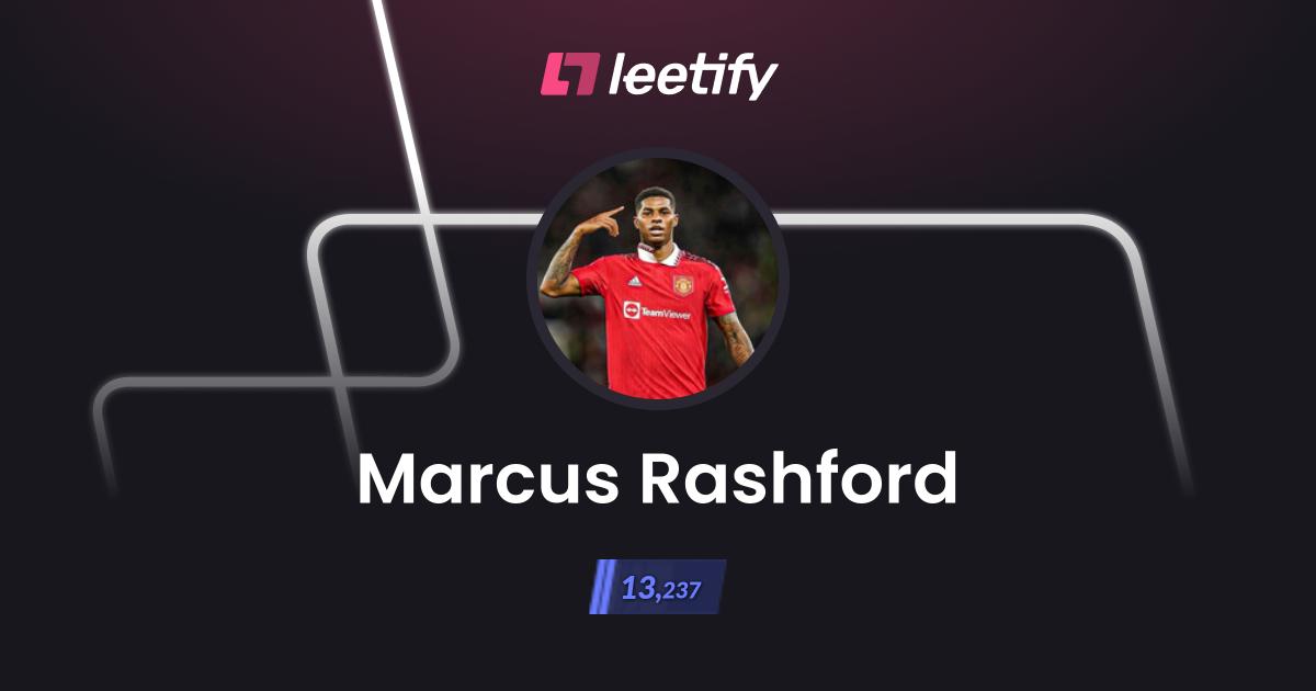 Marcus Rashford - CS2 Stats and Player Profile - Leetify