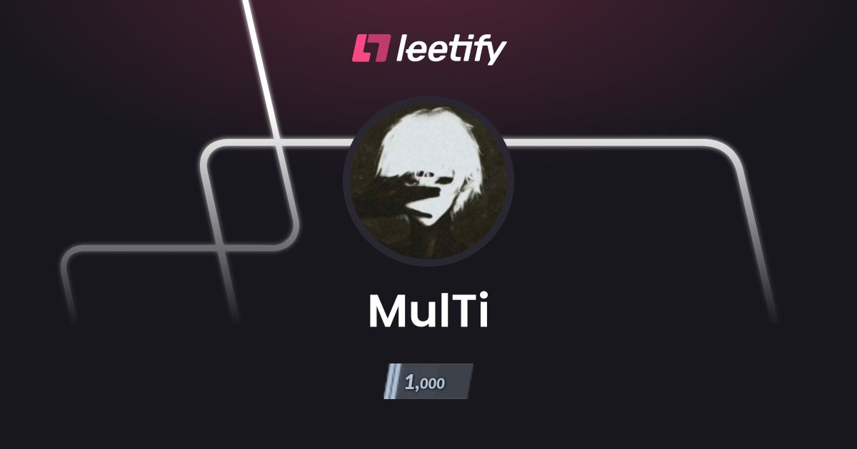 MulTi - CS2 Stats and Player Profile - Leetify