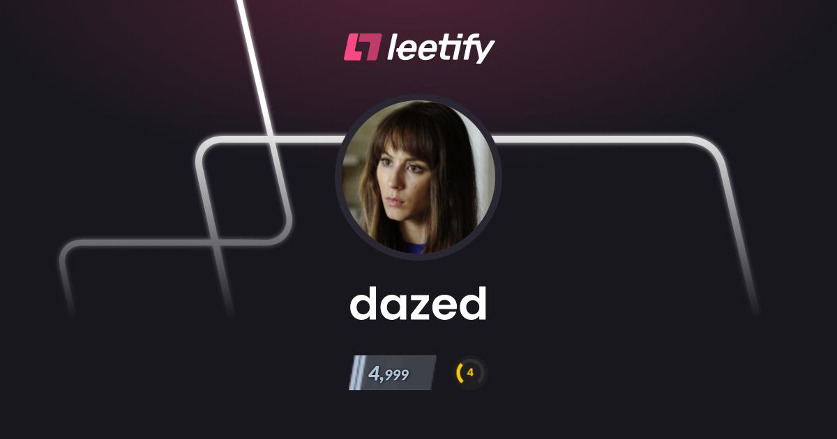 dazed - CS2 Stats and Player Profile - Leetify