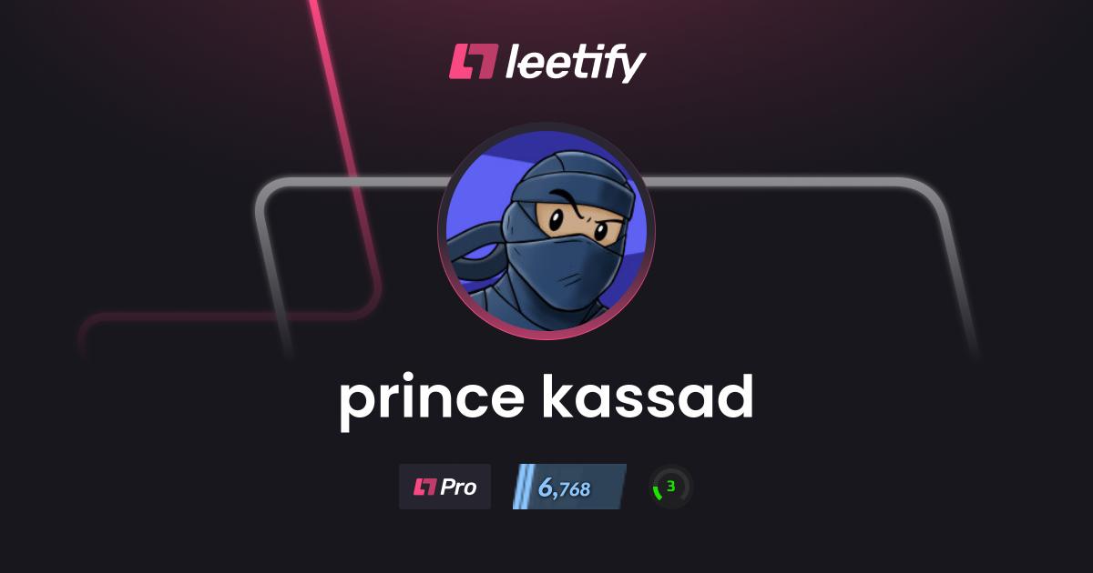 prince kassad - CS2 Stats and Player Profile - Leetify