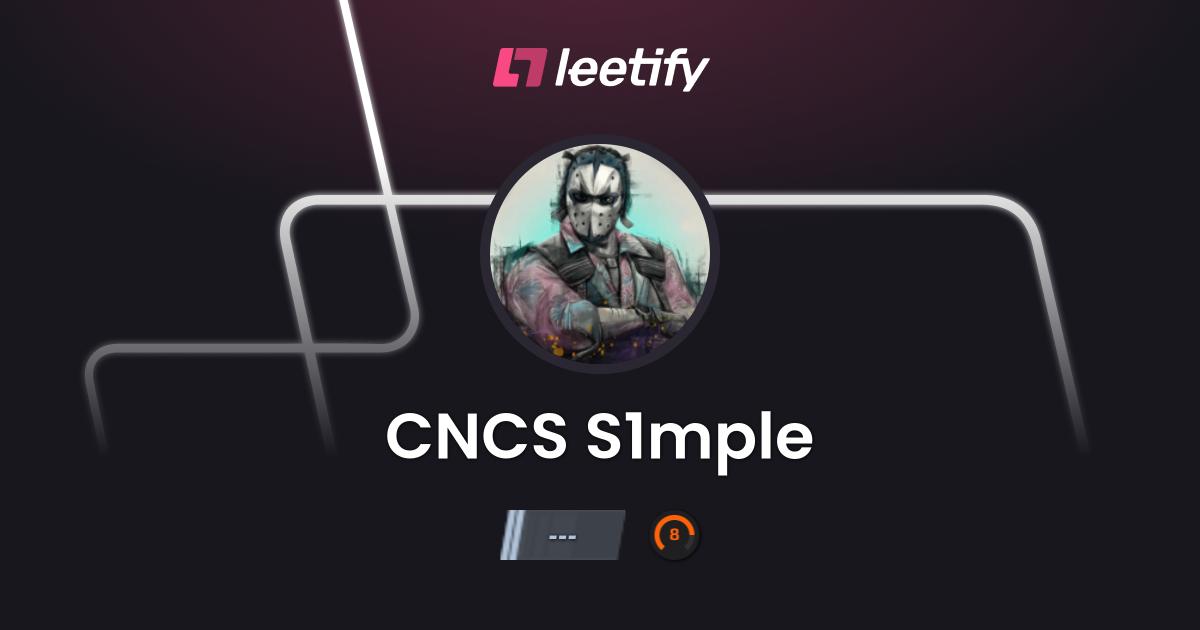 CNCS S1mple - CS2 Stats and Player Profile - Leetify