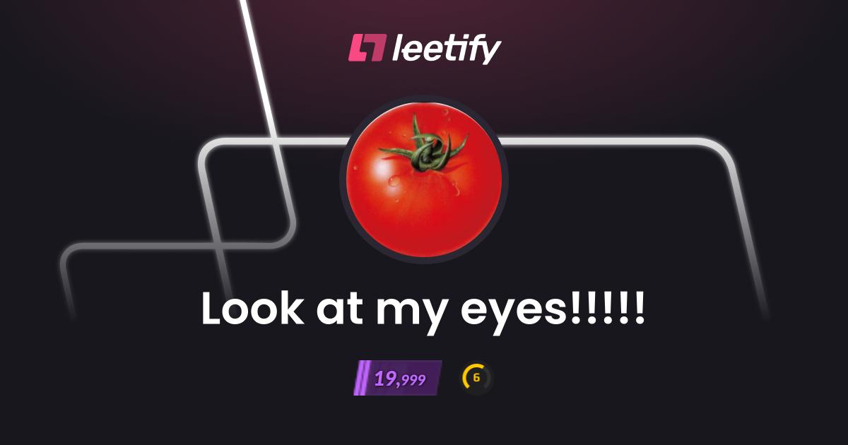 Look at my eyes!!!!! - CS2 Stats and Player Profile - Leetify
