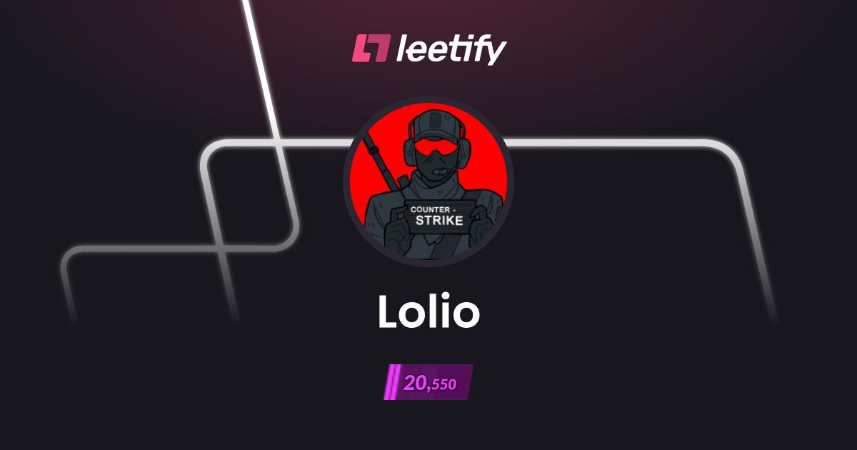 Lolio - CS2 Stats and Player Profile - Leetify