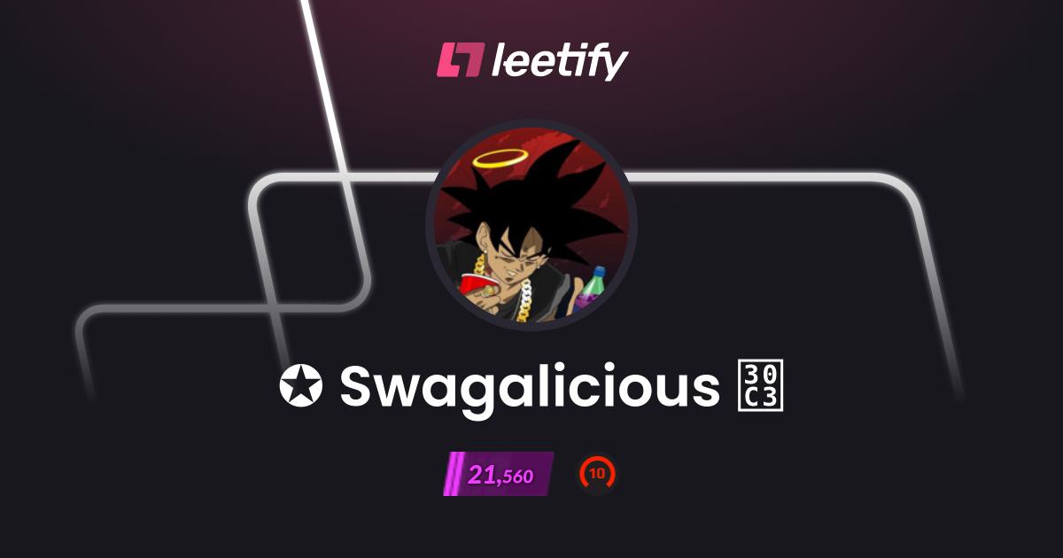 Swagalicious ッ - CS2 Stats and Player Profile - Leetify