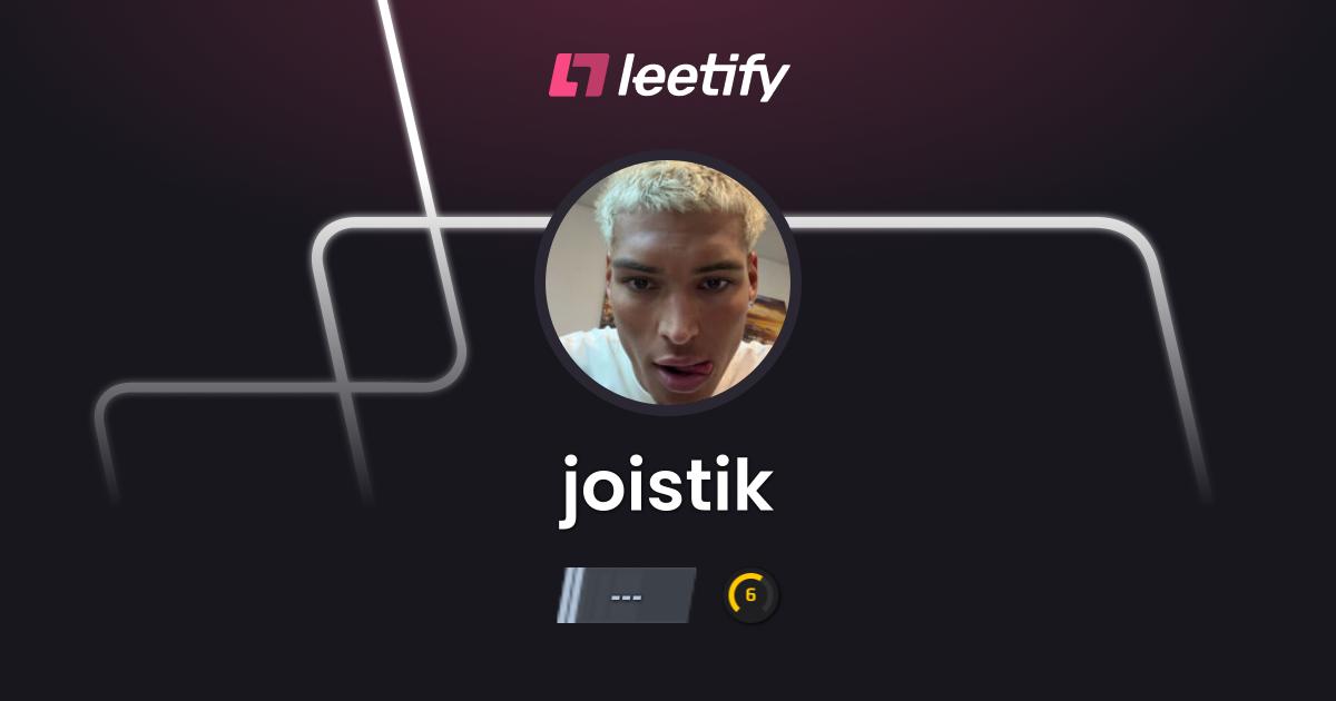 joistik - CS2 Stats and Player Profile - Leetify
