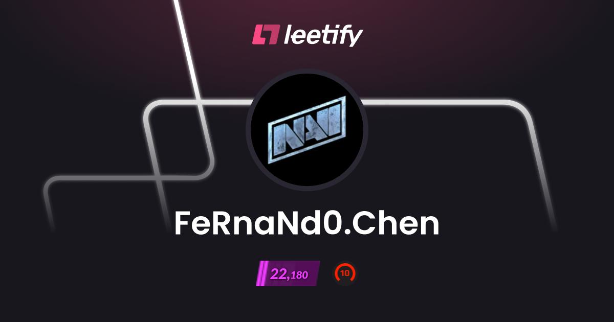 FeRnaNd0.Chen - CS2 Stats and Player Profile - Leetify