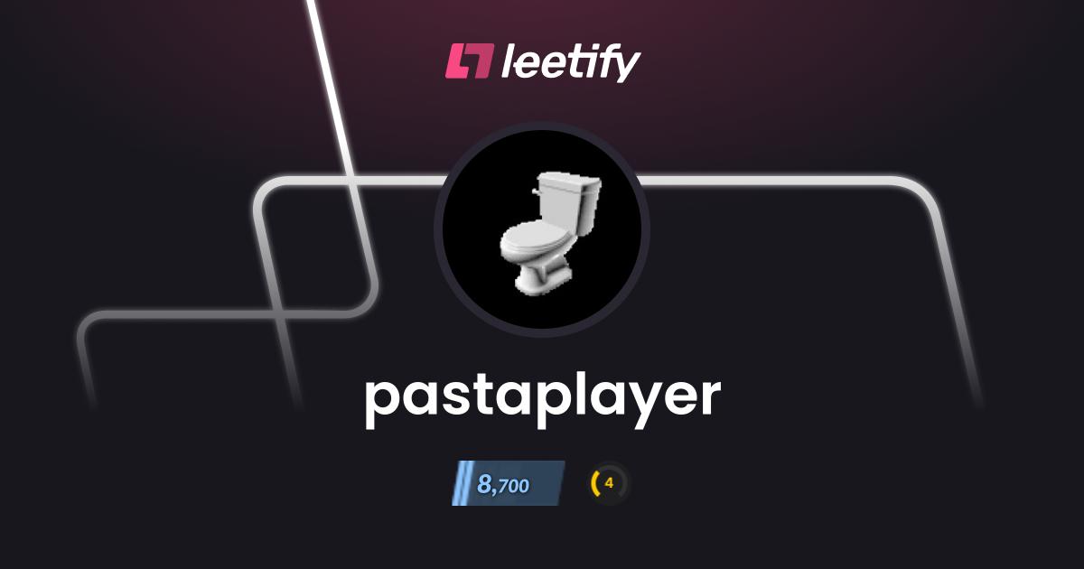 pastaplayer - CS2 Stats and Player Profile - Leetify