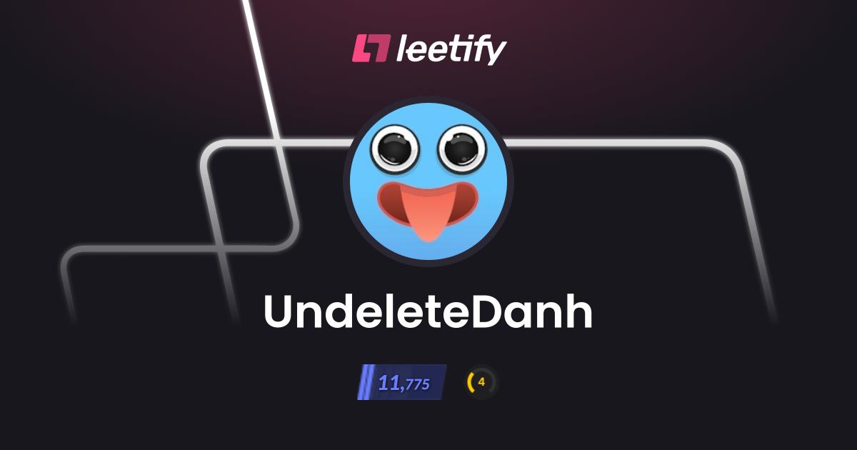 UndeleteDanh - CS2 Stats and Player Profile - Leetify
