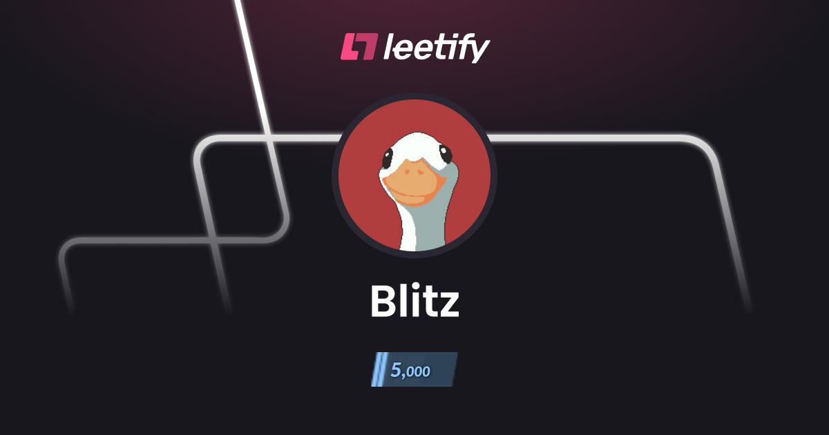 Blitz - CS2 Stats and Player Profile - Leetify