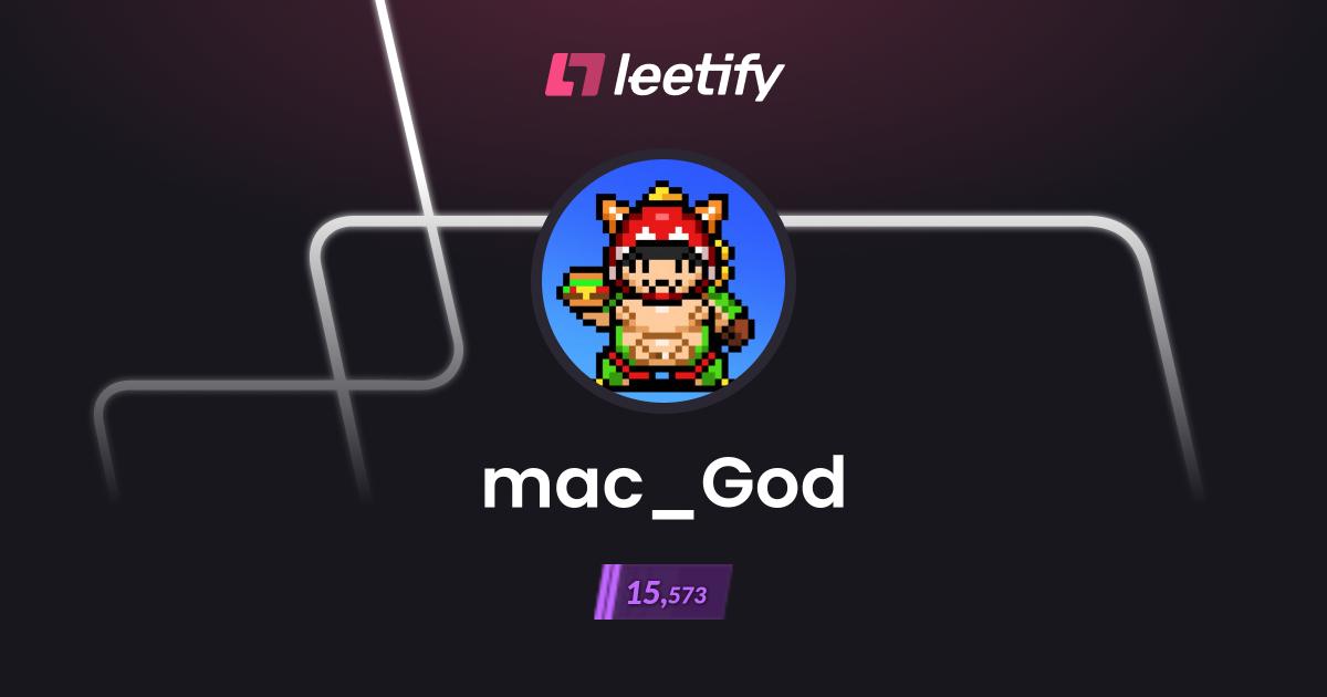 mac_God - CS2 Stats and Player Profile - Leetify