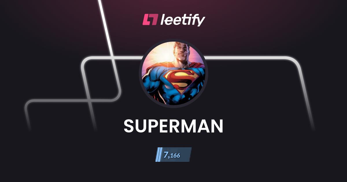 SUPERMAN - CS2 Stats and Player Profile - Leetify