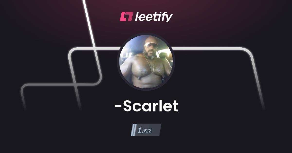 -Scarlet - CS2 Stats and Player Profile - Leetify