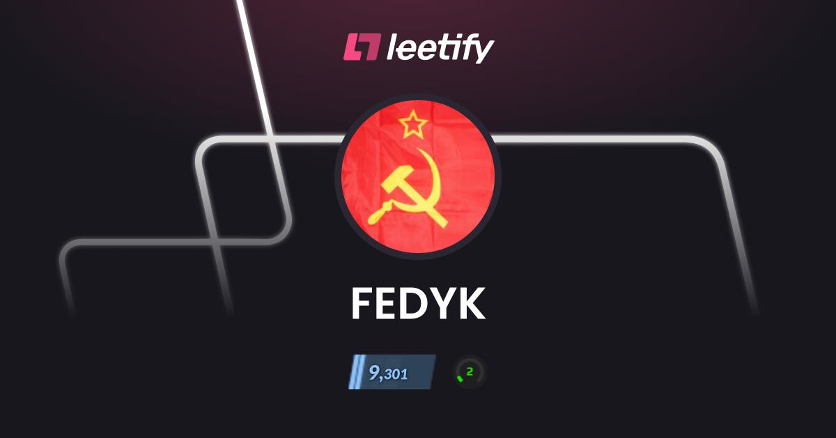 FEDYK - CS2 Stats and Player Profile - Leetify