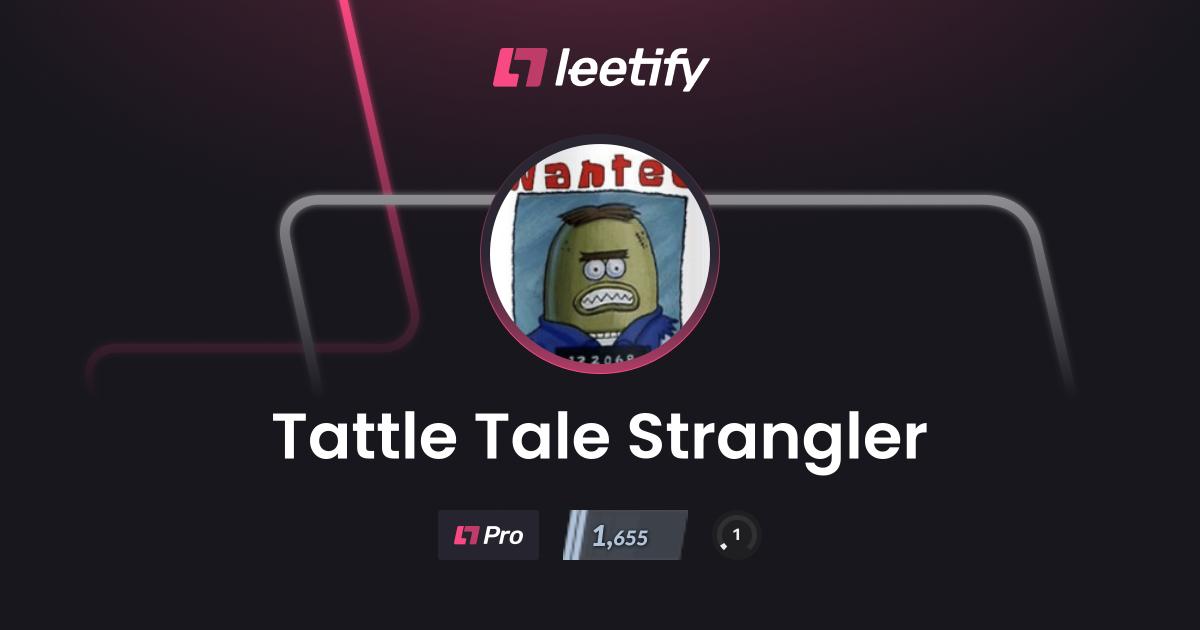Tattle Tale Strangler - CS2 Stats and Player Profile - Leetify