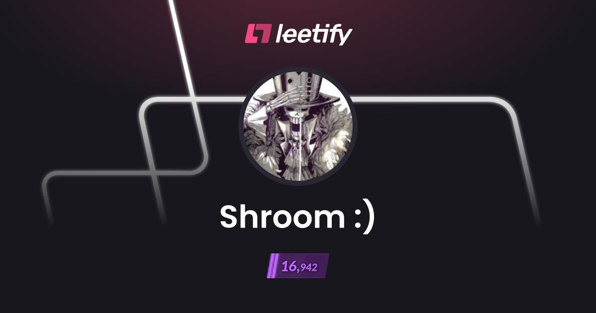 Shroom :) - CS2 Stats and Player Profile - Leetify