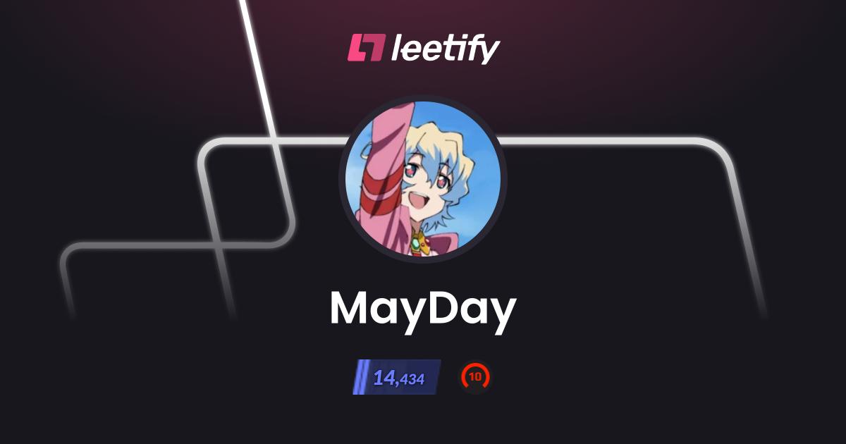 MayDay - CS2 Stats and Player Profile - Leetify