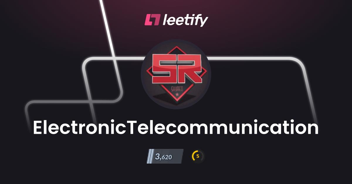 ElectronicTelecommunication - CS2 Stats and Player Profile - Leetify