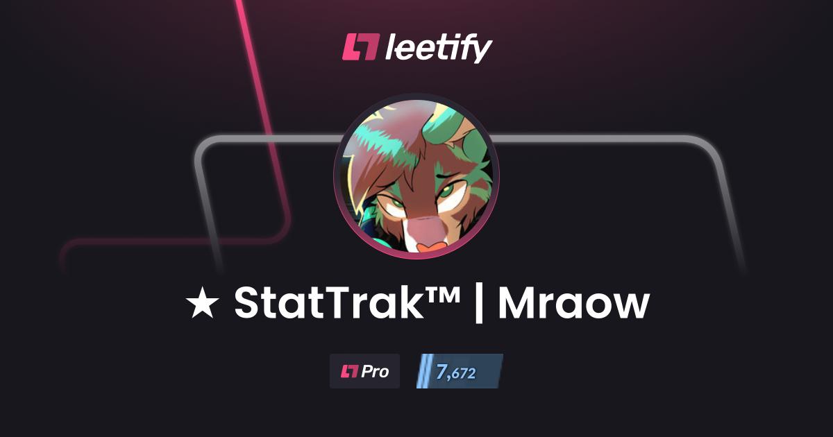 StatTrak™ | Mraow - CS2 Stats and Player Profile - Leetify