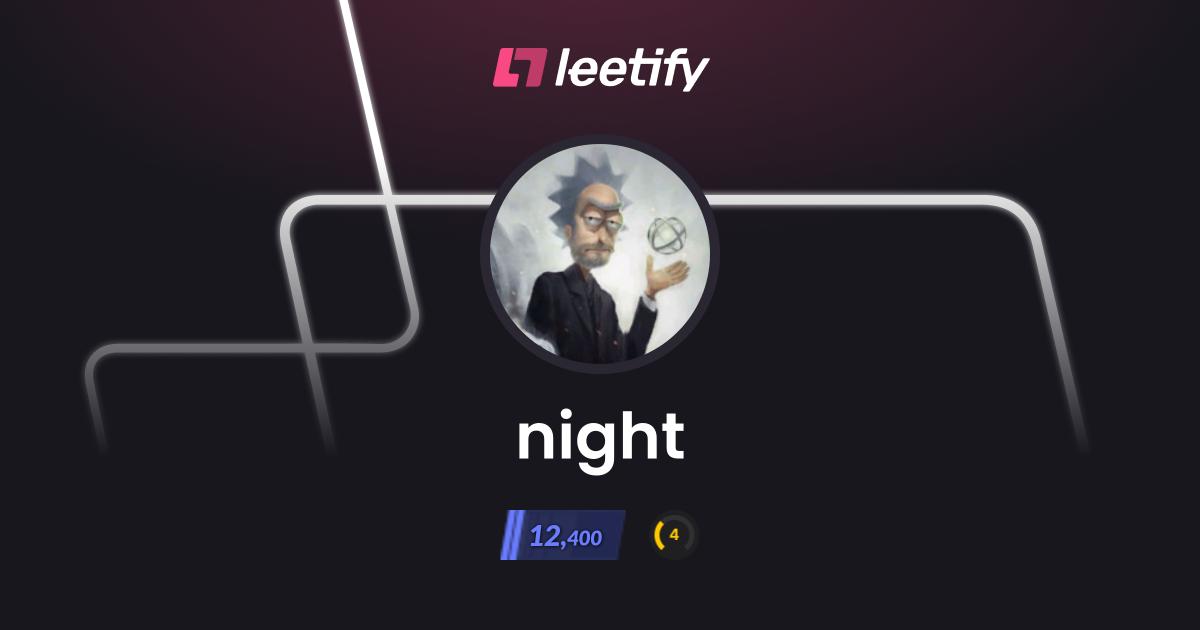 night - CS2 Stats and Player Profile - Leetify