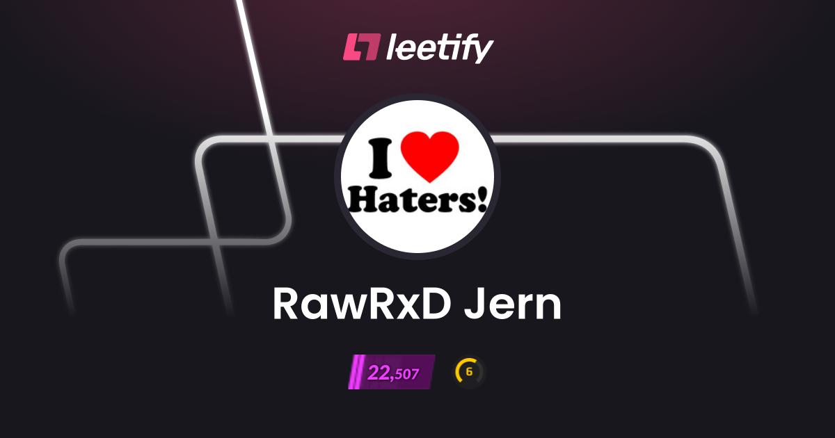 RawRxD Jern - CS2 Stats and Player Profile - Leetify