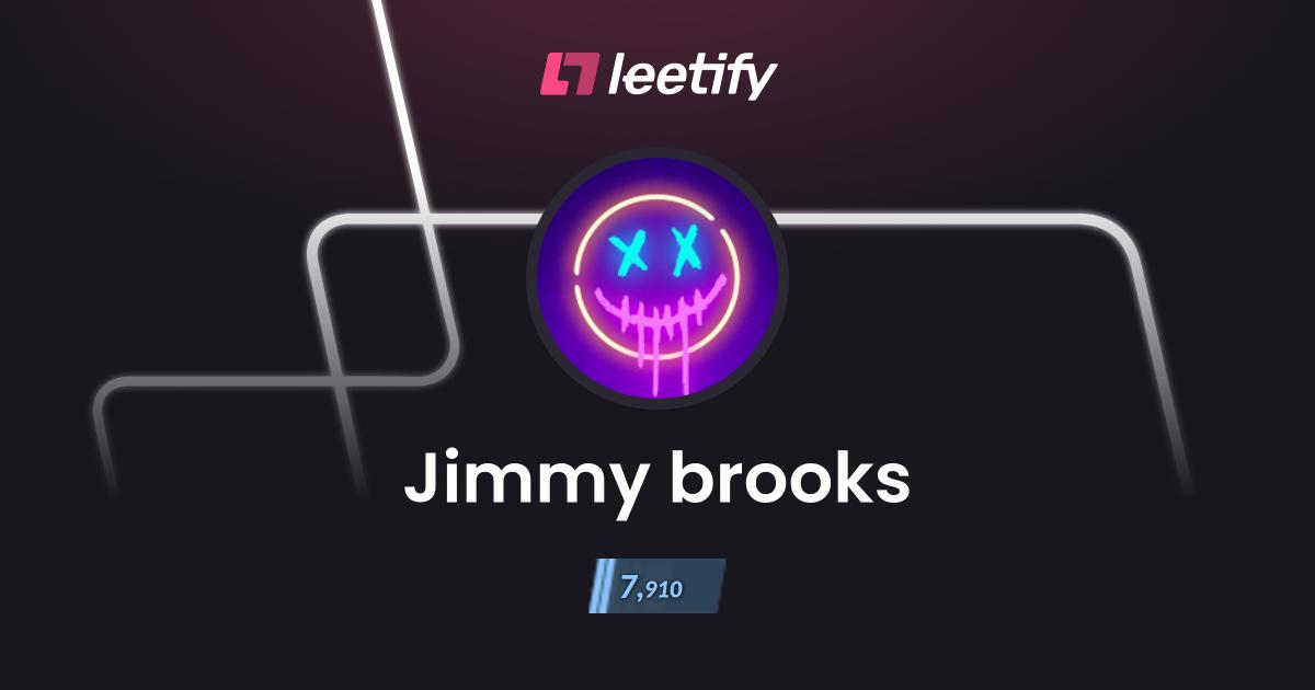 Jimmy brooks - CS2 Stats and Player Profile - Leetify