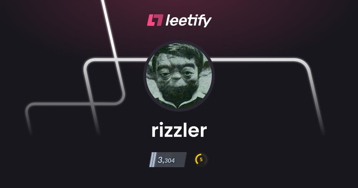 rizzler - CS2 Stats and Player Profile - Leetify