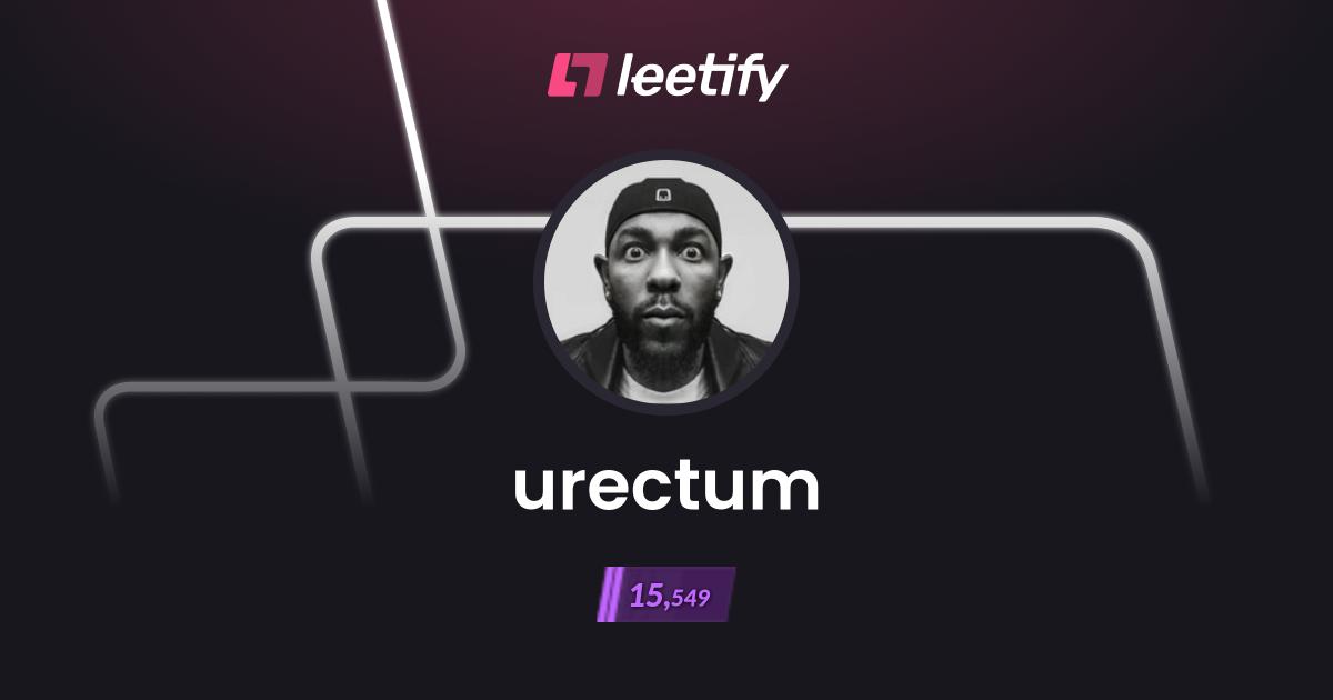 urectum - CS2 Stats and Player Profile - Leetify