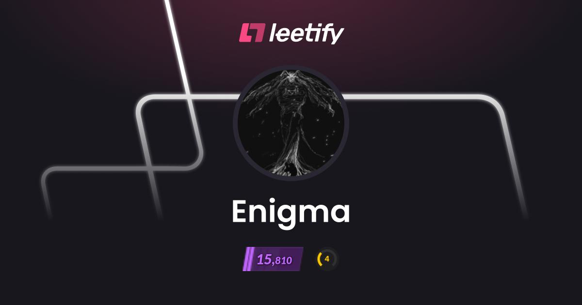 Enigma - CS2 Stats and Player Profile - Leetify